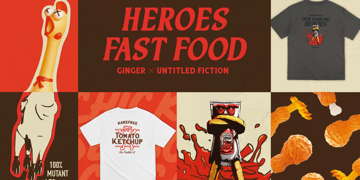Heroes Fast Food by Untitled Fiction – Ginger Store